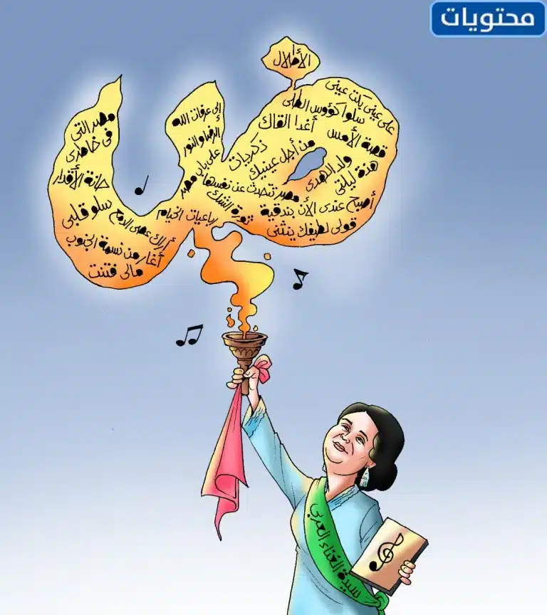 رسومات عن يوم اللغة العربية العالمي 2025 - موقع محتويات